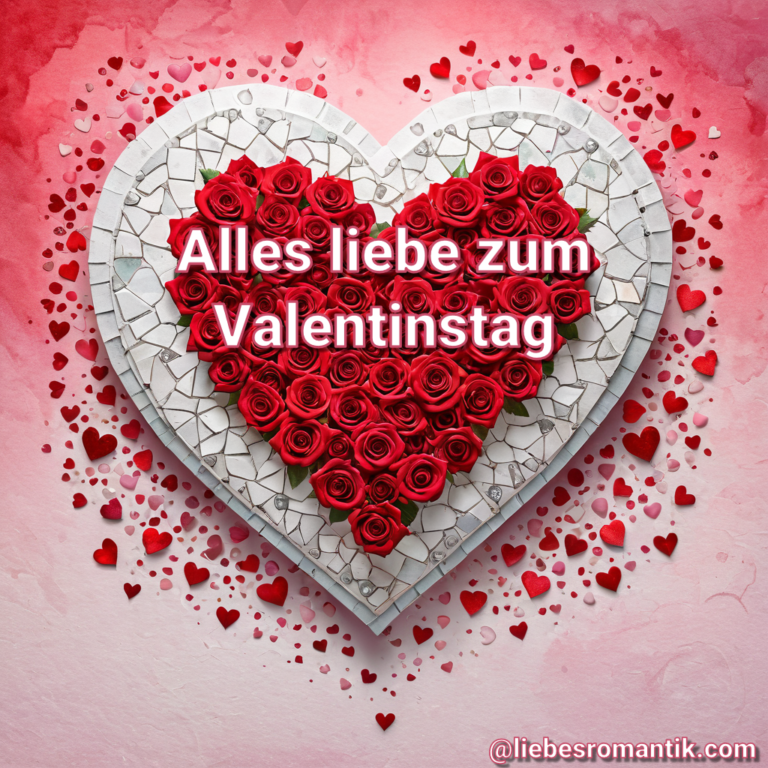 Liebevolle Grüße zum Valentinstag – Liebesromantik