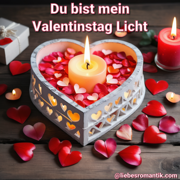 Liebevolle Grüße zum Valentinstag – Liebesromantik